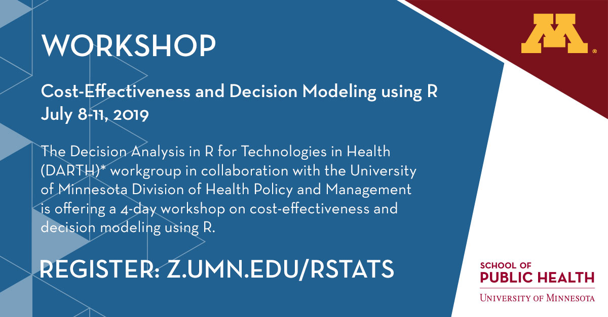 Cost-Effectiveness and Decision Modeling using R Workshop - Events ...